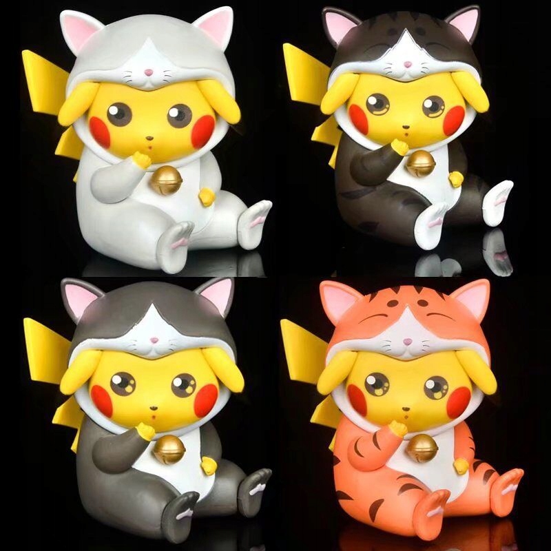 Pokemon Tanuki Anime Pikachu figurka model postaci - 12083136952 ...