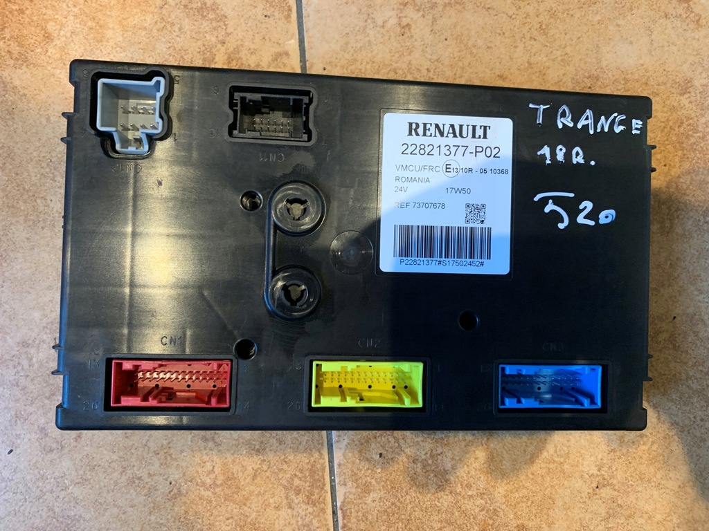 RENAULT T RANGE GAMA STEROWNIK KOMPUTER VMCU FRC - 11680165233 ... RENAULT T RANGE GAMA STEROWNIK KOMPUTER VMCU FRC - 11680165233 ...