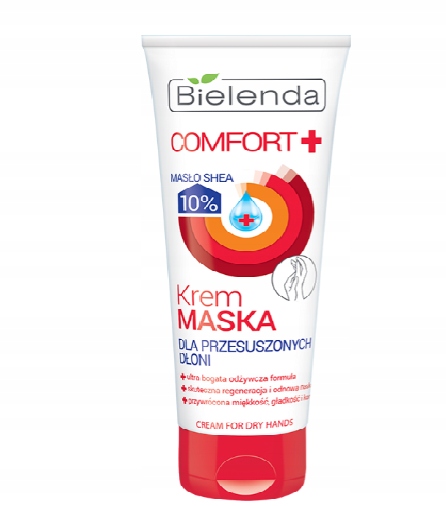 BIELENDA COMFORT Krem MASKA dlaprzesuszonych dłoni - 10576829375 ...