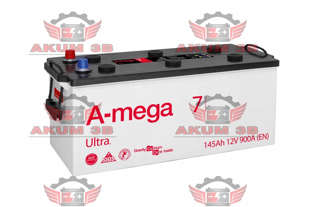 Akumulator AMEGA Ultra 145Ah 900A Odlewane płyty - 11433052408 ...