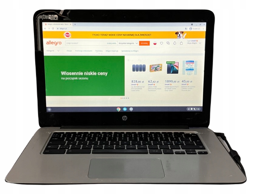 HP Chromebook 14 G4 Celeron N2840 4GB 16GB BC902 - 13523027675 - oficjalne archiwum Allegro