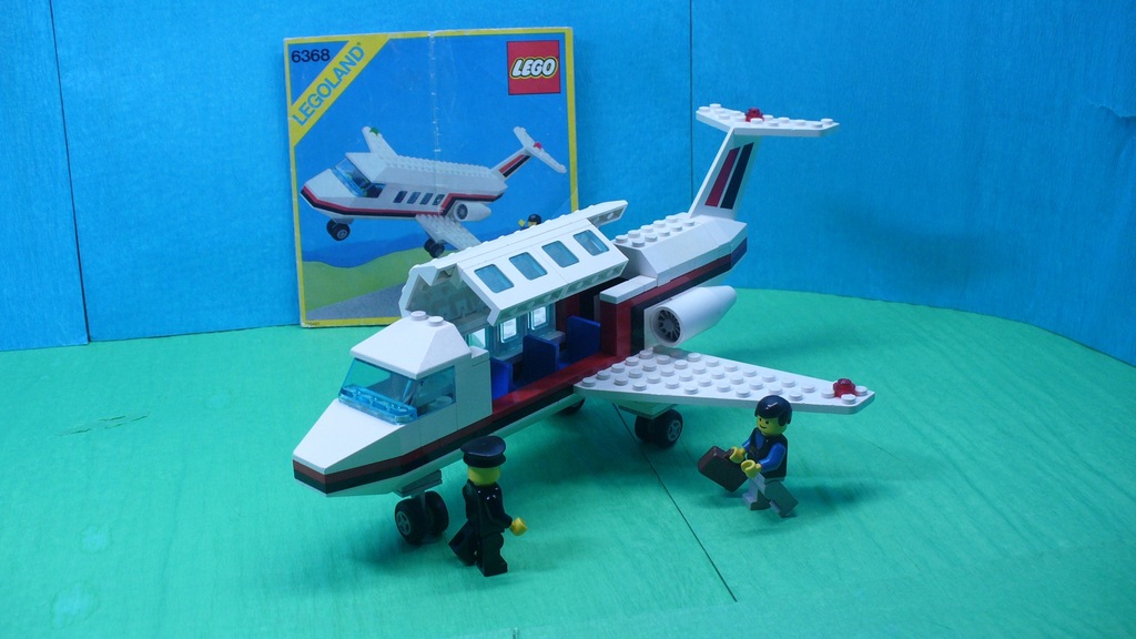 LEGO 6368-1: Jet Airliner - 11088078163 - oficjalne archiwum Allegro