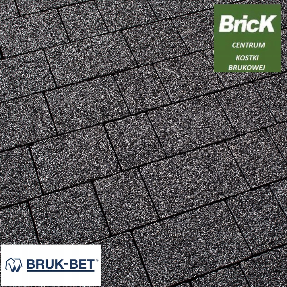 Kostka brukowa Kontur płukany 6cm grano czarne - 11674587611 - oficjalne archiwum Allegro