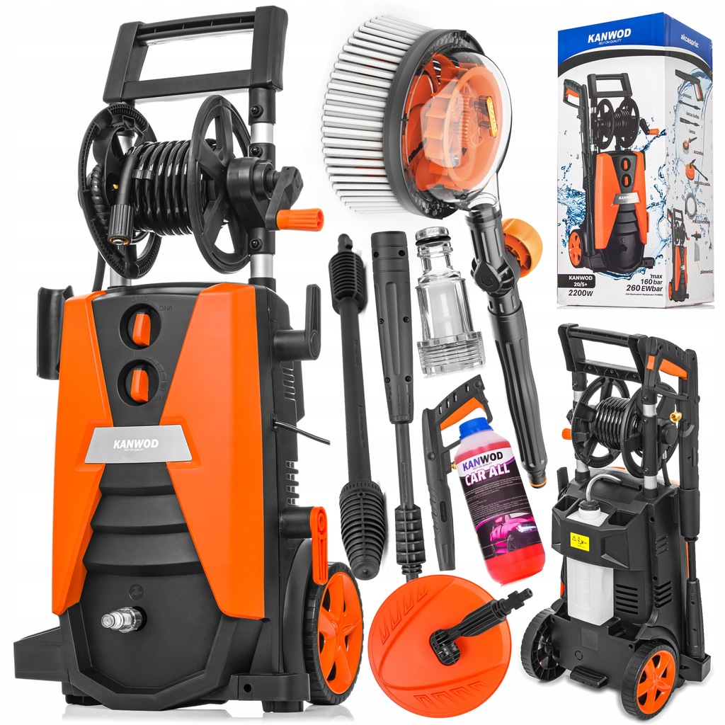 MYJKA CIŚNIENIOWA KANWOD 260 BAR TURBO NOWY MODEL - 11847137710 - oficjalne archiwum Allegro