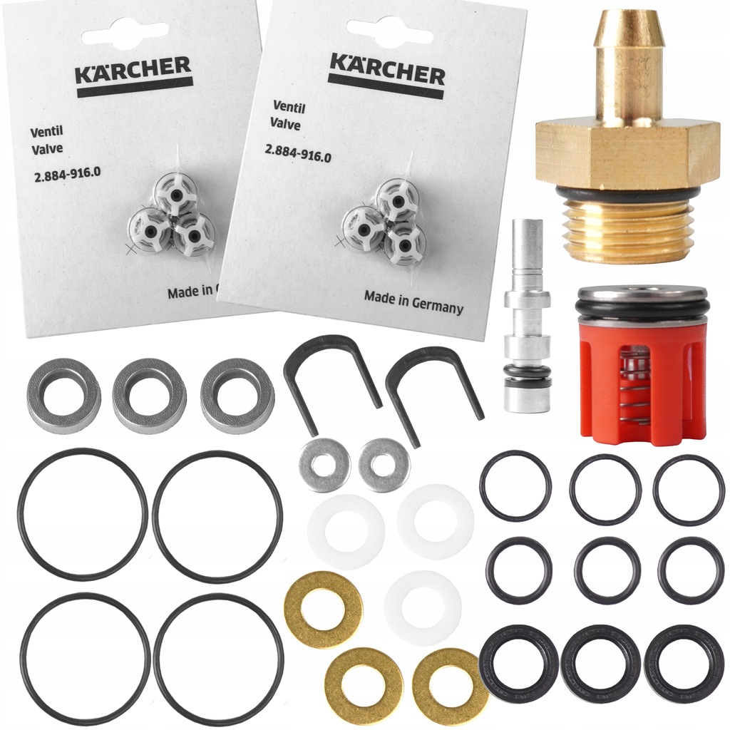 Zestaw naprawczy pompy do HDS 6/14 C CX KARCHER - 11106429617 - oficjalne archiwum Allegro