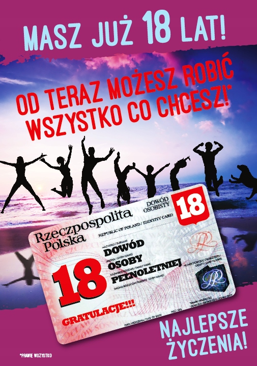 Kartka, Prezent na 18 Urodziny dla DZIEWCZYNY !!! - 10485326538 - oficjalne archiwum Allegro