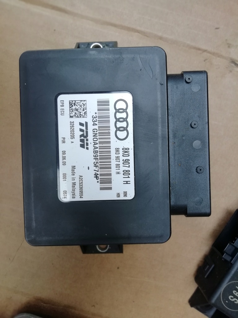Audi A4 B8 A5 Moduł Hamulca Ręcznego 8K0 907 801 H - 10244269527 - oficjalne archiwum Allegro