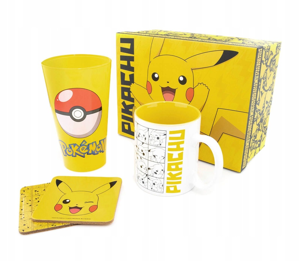 Zestaw na prezent Pokemon Pikachu Gift Box - 9886784853 - oficjalne ...
