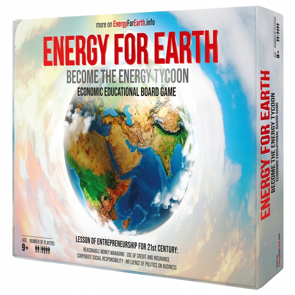 Energy for Earth - Board Game - Gra Planszowa 2023 - 13815520786 - oficjalne archiwum Allegro