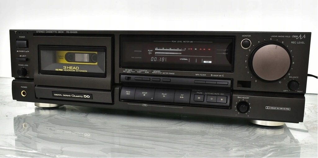 Magnetofon Technics RS-BX626. - 11283816943 - oficjalne archiwum Allegro