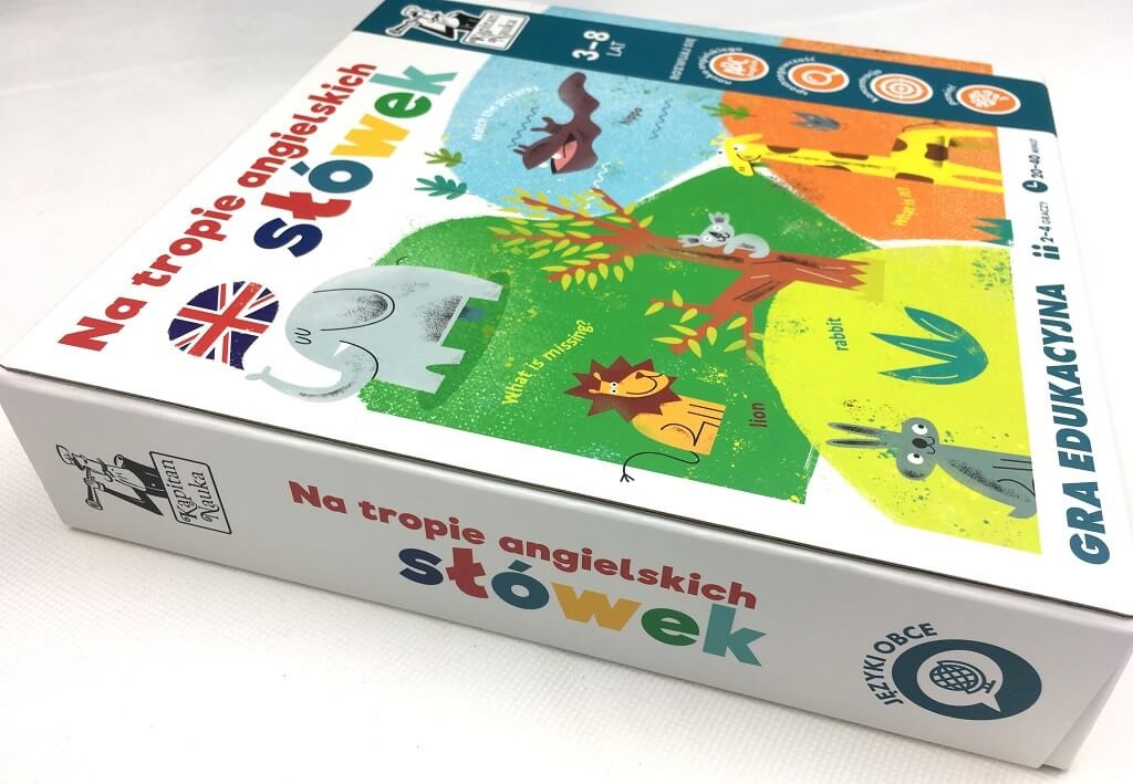 Gra edukacyjna - Na tropie angielskich słówek - 8481972586 - oficjalne archiwum Allegro