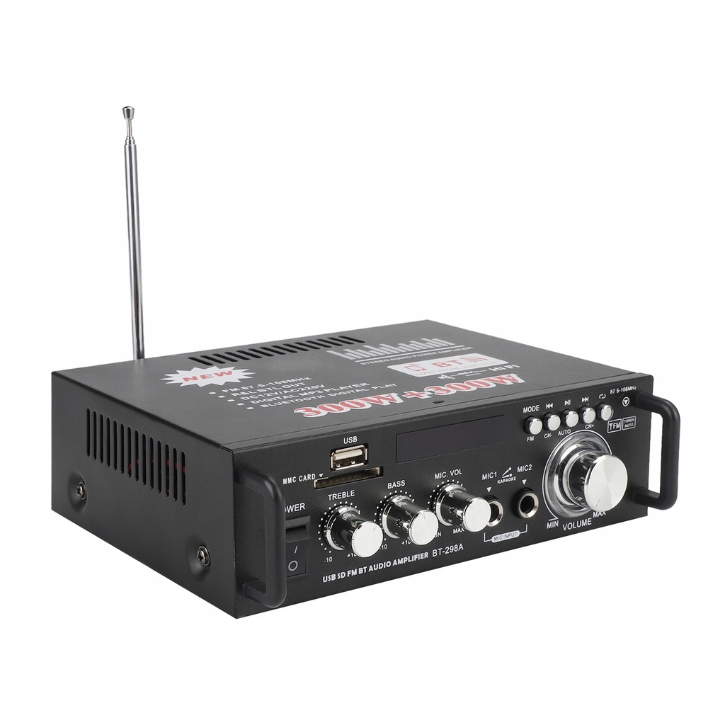 Wzmacniacz amplituner BT-298A - 14741103684 - oficjalne archiwum Allegro