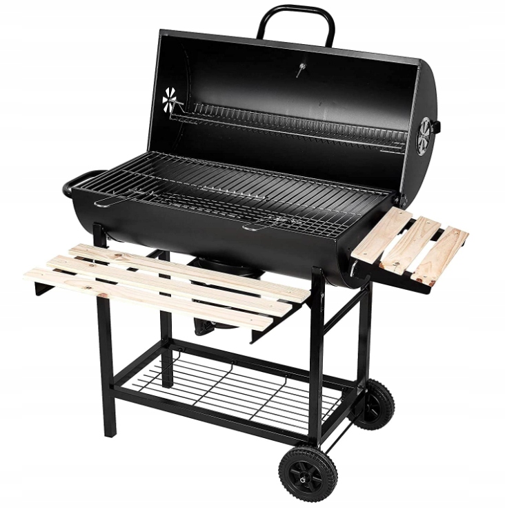 GRILL OGRODOWY WĘGLOWY POKRYWA POPIELNIK SUNJAS - 13361869324 ...