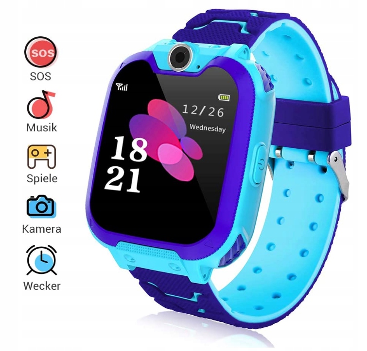 PTHTECHUS Smartwatch dla dzieci Wodoodporny gry - 12256382898 ...