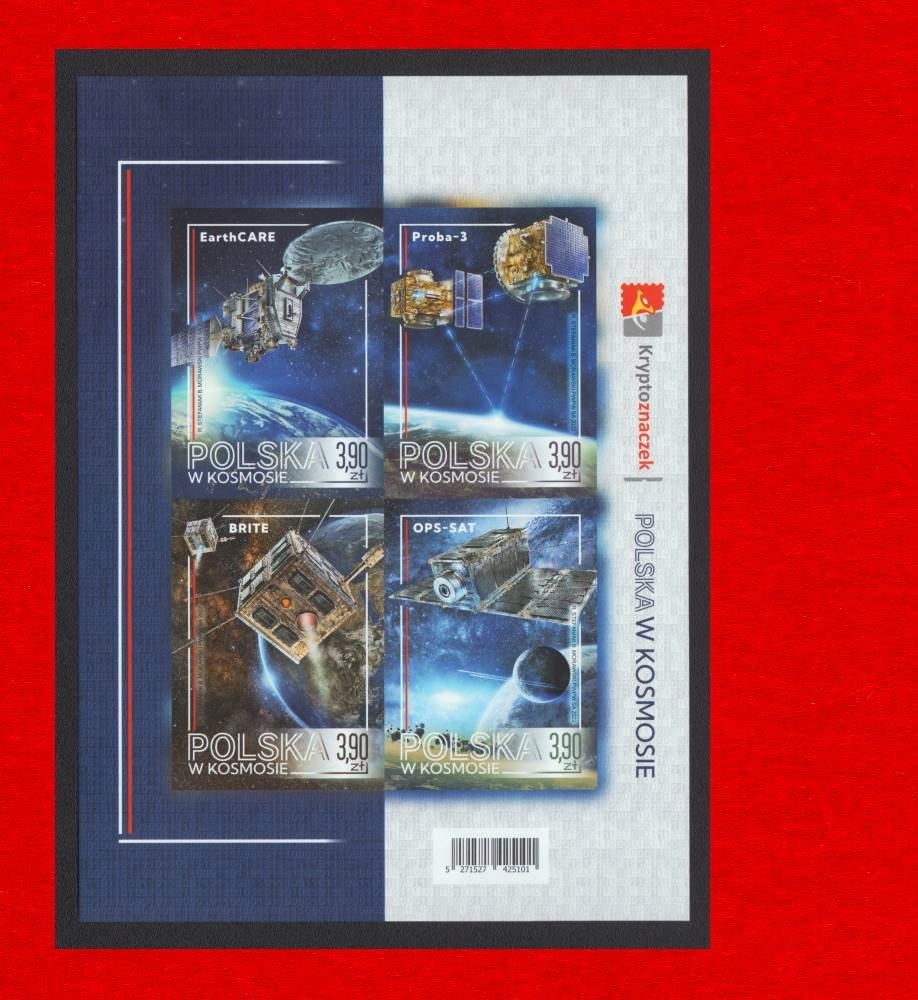 5272-5275 blok 369 A 5271-74 Polska w kosmosie LUX - 14295332642 - oficjalne archiwum Allegro