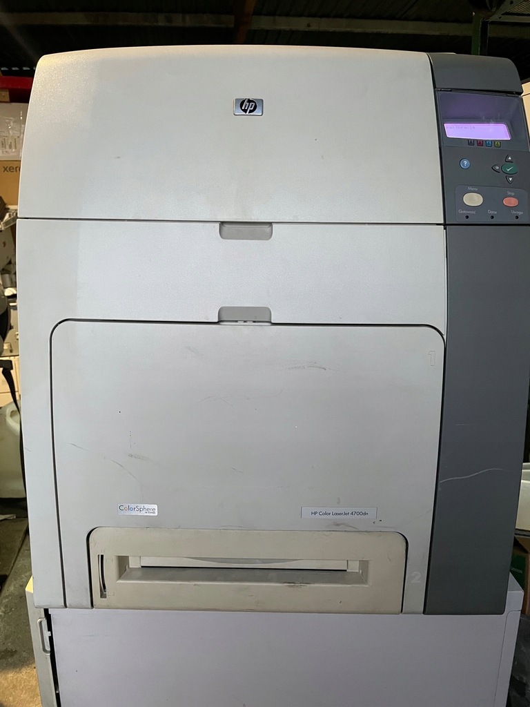 DRUKARKA HP 4700 dn color niski przebieg - 12675099028 - oficjalne ...