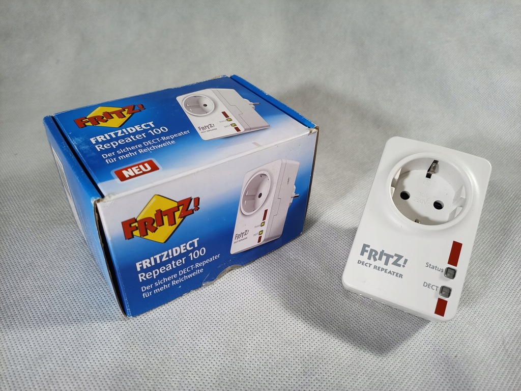 AVM FRITZ! DECT 100 - repeater wzmacniacz DECT - 13249321901 ...