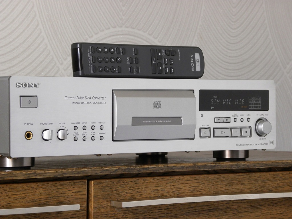 SONY CDP-XB920 - odtwarzacz CD/CDR, Klasa QS - 10731709356 - oficjalne ...