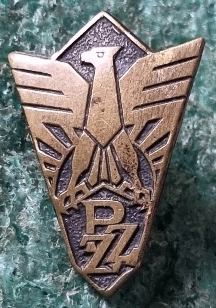 STARA ODZNAKA POLSKI ZWIĄZEK ZACHODNI PZZ - 12976532490 - oficjalne ...