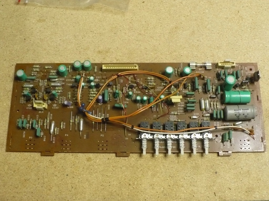 AMPLITUNER AT 9100 UNITRA ZRK - PŁYTKA PRZEDWZMACNIACZA - 14895190231 ...