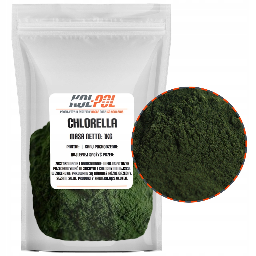 CHLORELLA PROSZEK 100g Algi morskie w proszku - 12683540595 - oficjalne archiwum Allegro