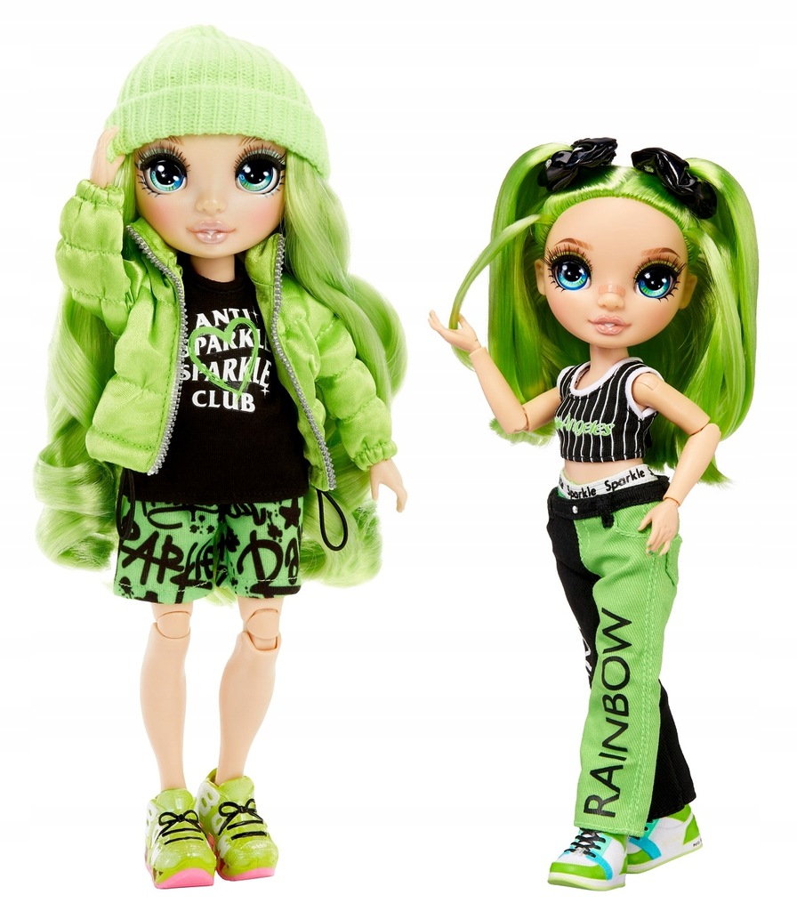 Rainbow High Junior lalka Jade Hunte Green zielona - 12247532487 ...