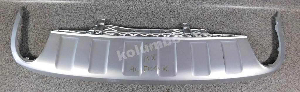 VW Passat B7 Alltrack dyfuzor 3A zderzak tylny tył - 6260518918 - oficjalne archiwum Allegro