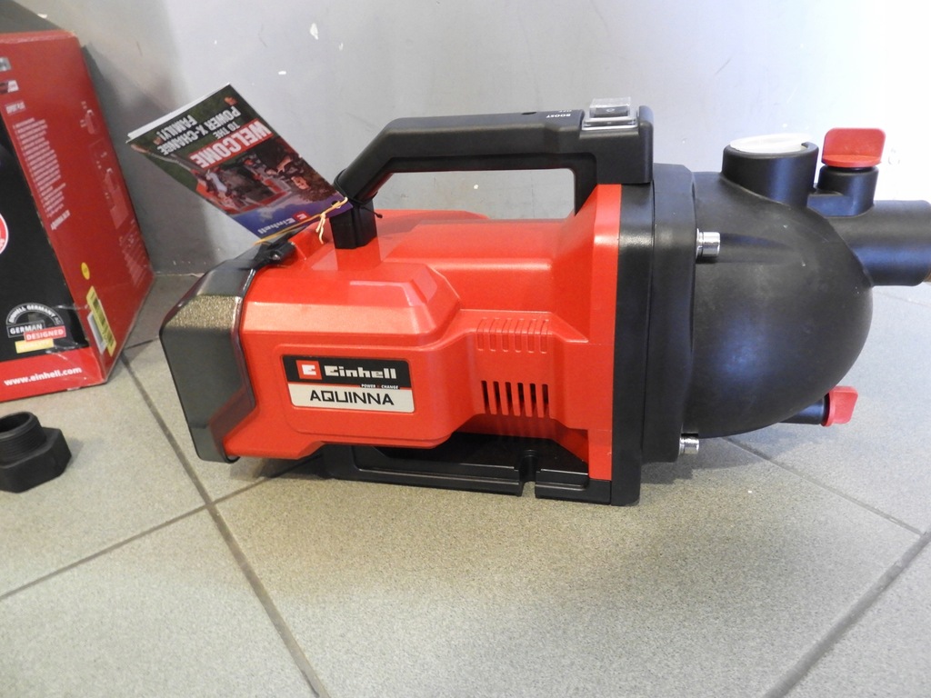 Einhell Aquina POMPA OGRODOWA AKUMULATOROWA - 12301485416 - oficjalne ...