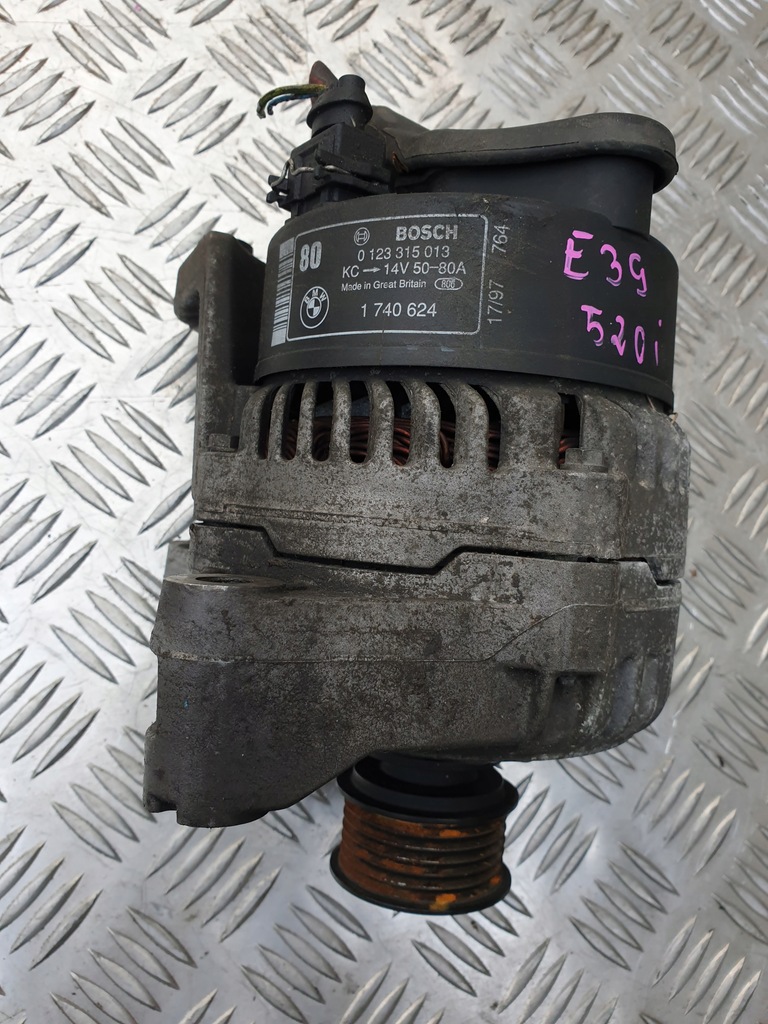ALTERNATOR KOMPLETNY BMW E39 M52 520i BENZYNA - 13571314400 - oficjalne archiwum Allegro