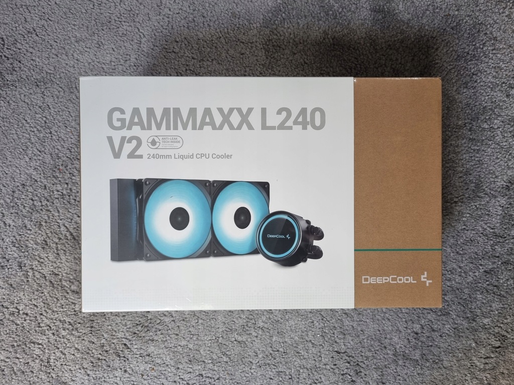 Chłodzenie wodne Deepcool Gammaxx L240 V2 - 12648965222 - oficjalne ...