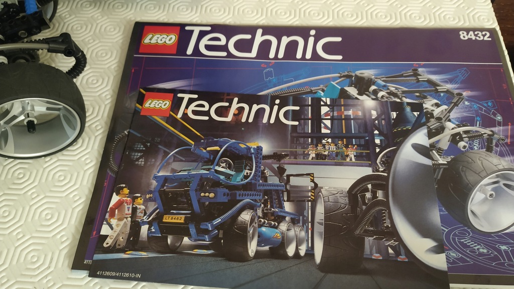 Lego Technic 8432 Supersonic Car KOMPLET - 12568449643 - oficjalne ...