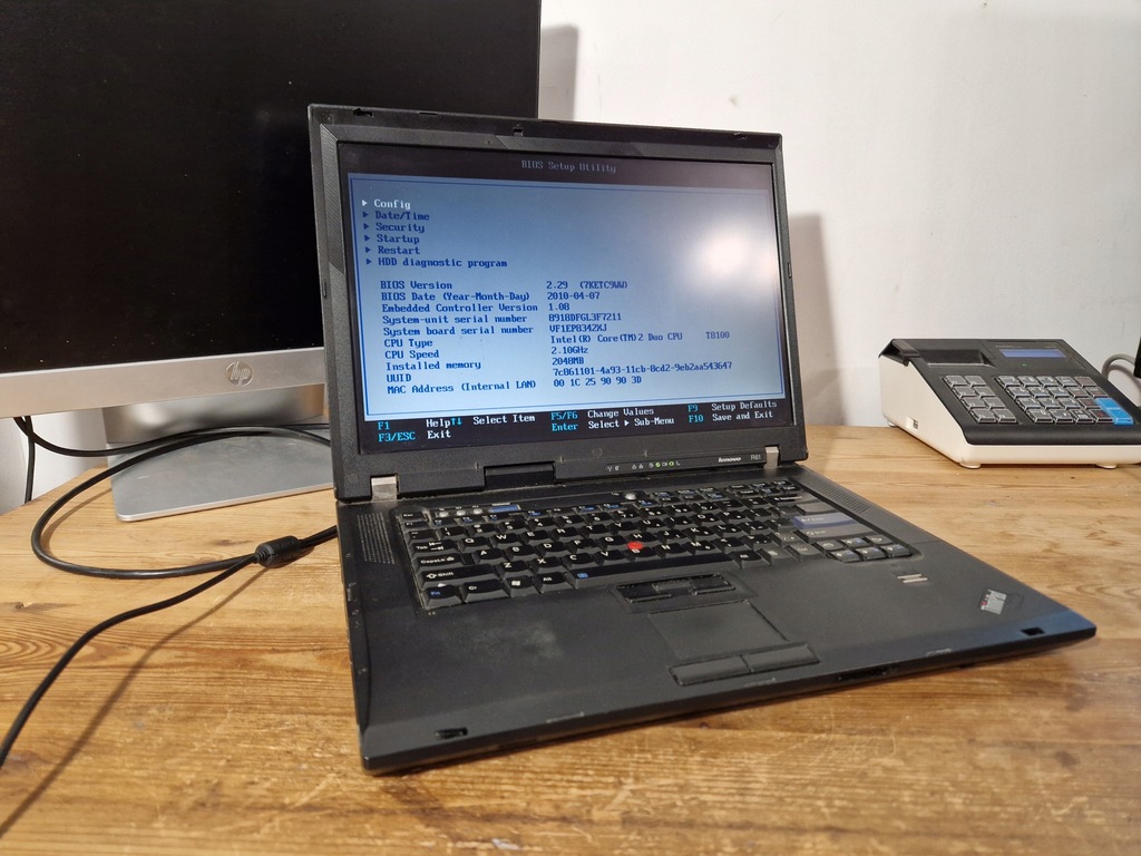 Laptop IBM, Lenovo ThinkPad R61 15,4 " Intel Core 2 Duo 1 GB / 0 GB ...