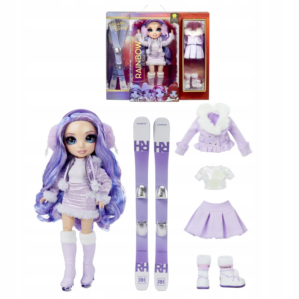 Rainbow High Violet Willow Winter Break Lalka - 11161454858 - oficjalne ...