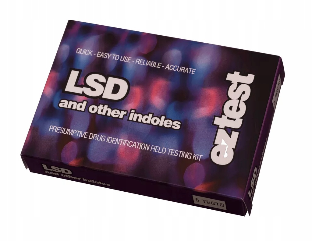 EZ Test Kit test na obecność LSD w próbce 5 szt. - 12301732079 ...