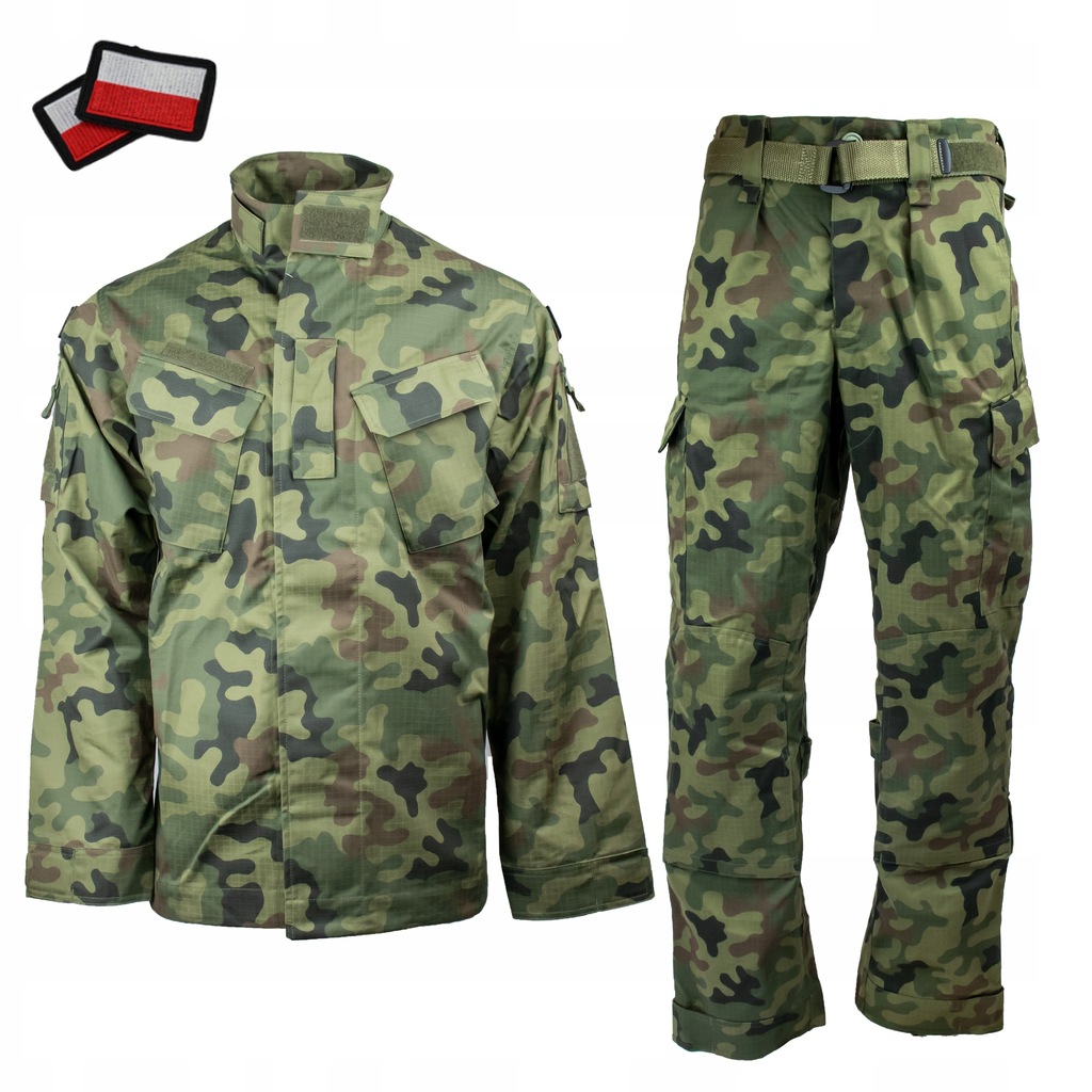 Polski Mundur Wojskowy Wz. 2019 124P/MONRoz.M/XXL - 12611301279 - oficjalne archiwum Allegro