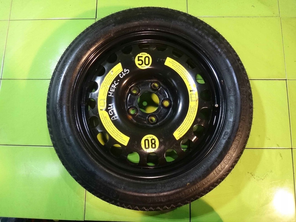 MERCEDES CLS C219 kolo dojazdowe 155/70/17 5x112 - 12913150233 ...