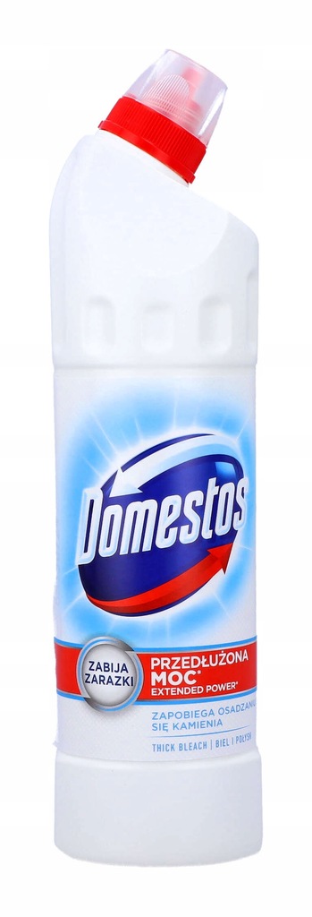 Domestos Odkamieniacz do WC w płynie biały 750 ml - 14142392755 - oficjalne archiwum Allegro