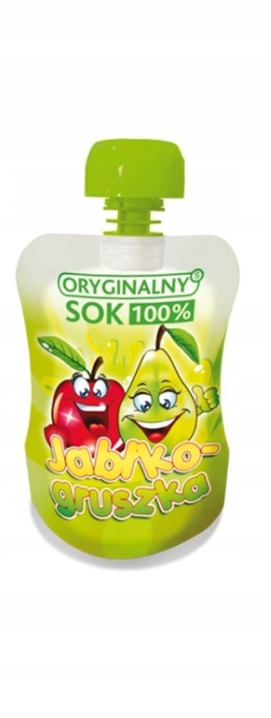 ORYGINALNY SOK 100% sok jabłko gruszka 110ml - 12564181829 - oficjalne ...