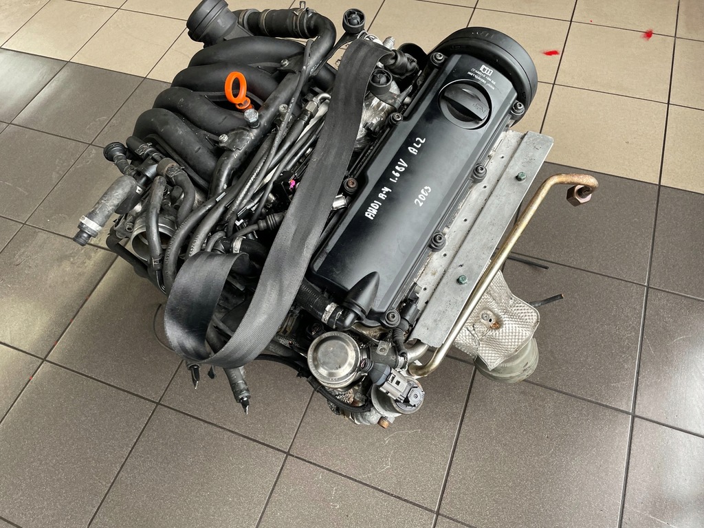SILNIK KOMPLETNY 1.6 8V ALZ AUDI A4 2005 - 13384087146 - oficjalne ...