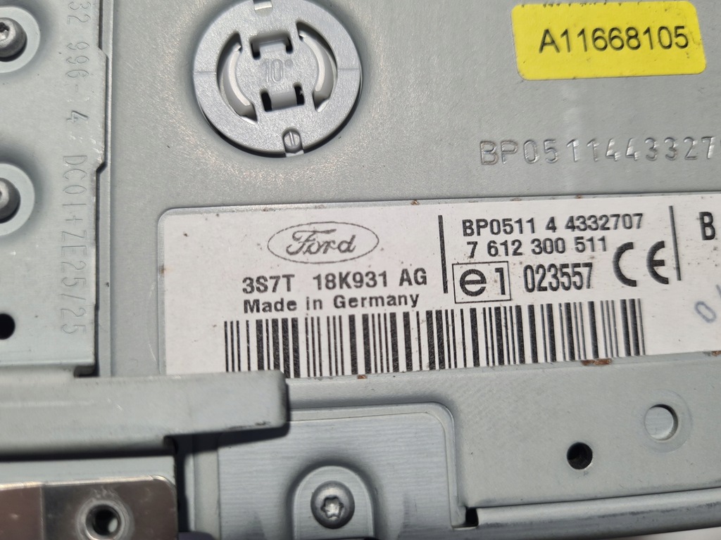 FORD MONDEO MK3 RADIO FABRYCZNE BLAUPUNKT ORYGINAŁ - 12973142199 - oficjalne archiwum Allegro