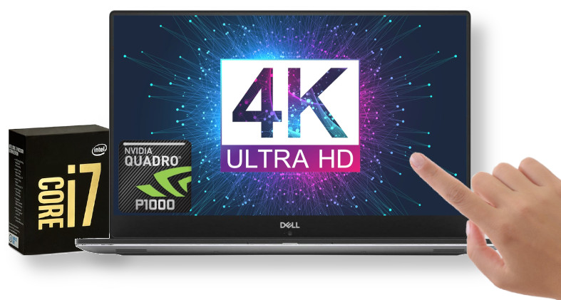 DELL PRECISION 5530 i7-8850H 4K! 8GB 250NVMe NVIDIA W10/W11+OFFICE ...