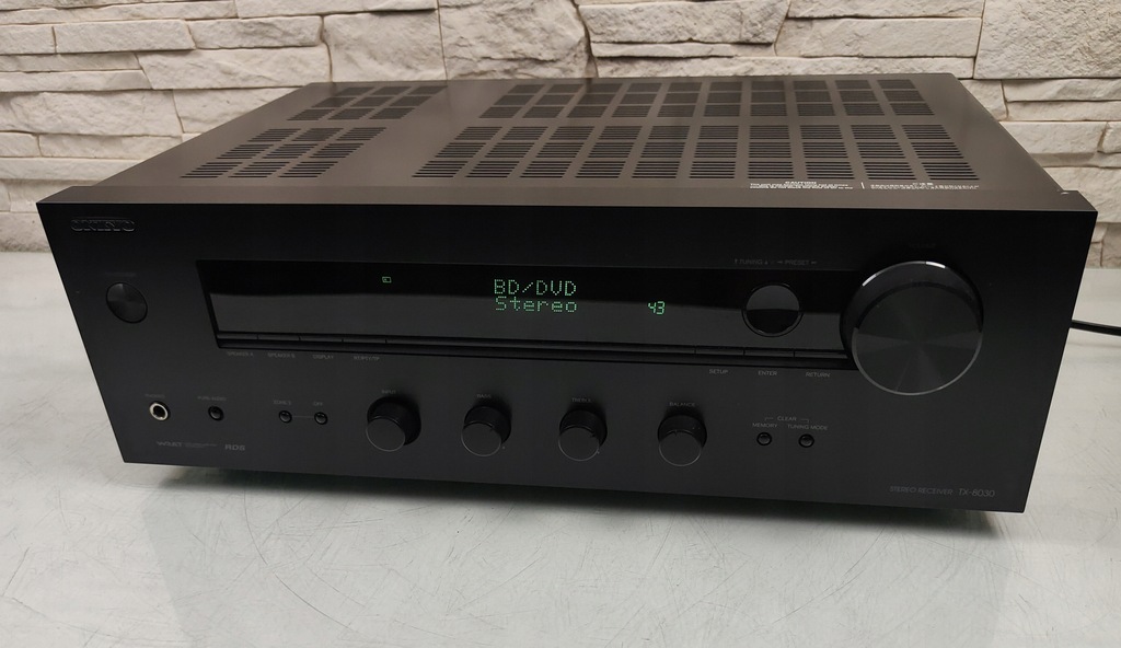 Onkyo TX-8030 Nowoczesny amplituner stereo - 12711669203 - oficjalne ...