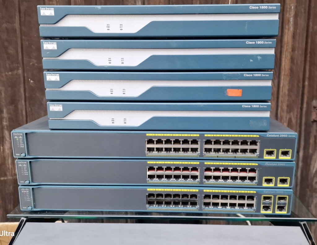 Router przewodowy CISCO 1841 V05 - 14825275413 - oficjalne archiwum Allegro