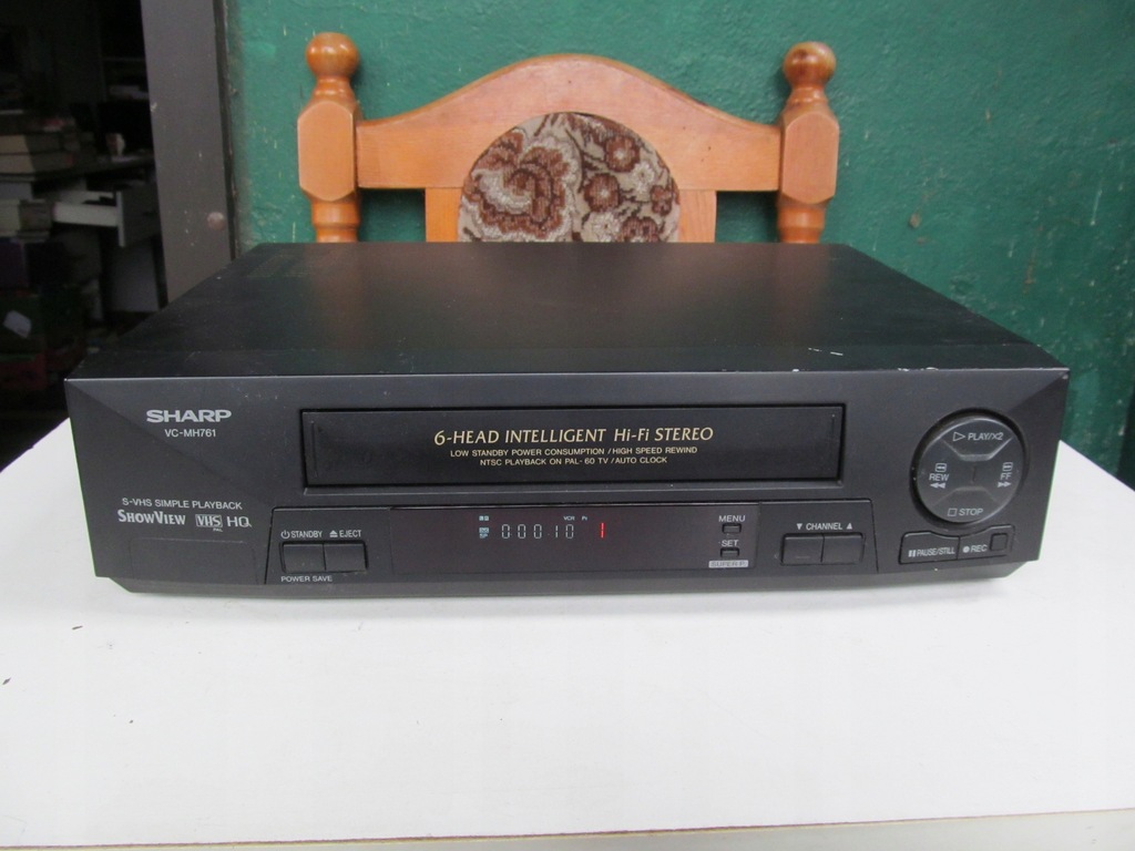 Magnetowid SHARP VC-MH761 video VHS 6 głowic HiFi - 13100221606 ... Magnetowid SHARP VC-MH761 video VHS 6 głowic HiFi - 13100221606 ...