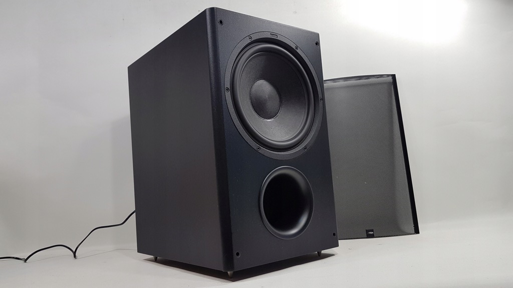 SUBWOOFER CANTON AS 25 / AKTYWNY / ROZBUDOWANY / POTĘŻNY / 26 CM NISKI ...