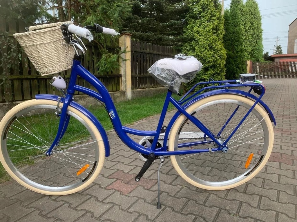 Urokliwy DAMSKI Rower miejski 3-biegi TANIO - 12608497280 - oficjalne ...