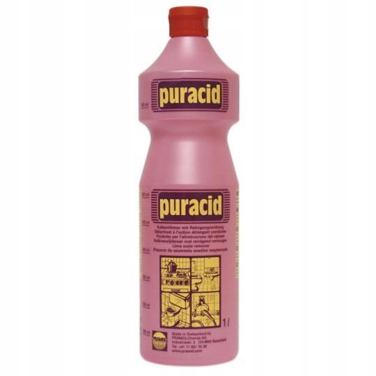 Czyszczenie łazienek PRAMOL PURACID PLUS 1L - 12171586462 - oficjalne archiwum Allegro
