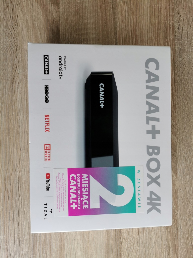Canal Plus Box 4K Android TV Smart, DVB-T2 - 12382977339 - oficjalne ...
