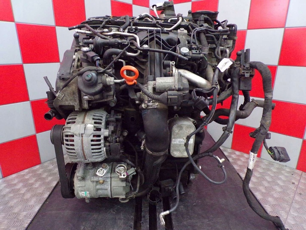 Silnik kompletny CFF 2.0 TDI A3 Q3 PASSAT TIGUAN - 13032465965 - oficjalne archiwum Allegro