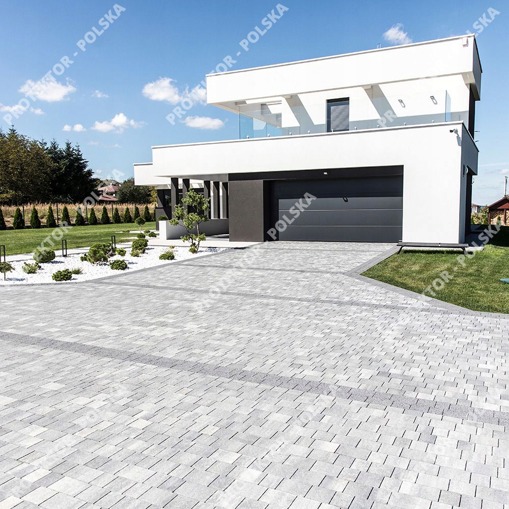 BRUK-BET kostka betonowa KONTUR brukowa ogrodowa - 12559479756 - oficjalne archiwum Allegro